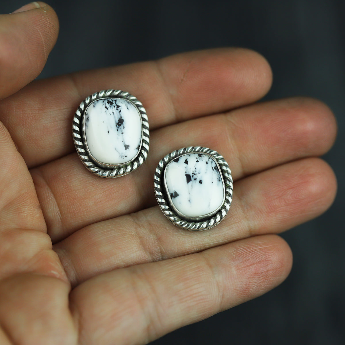 White Buffalo Statement Studs – Drugstore Cowgirl
